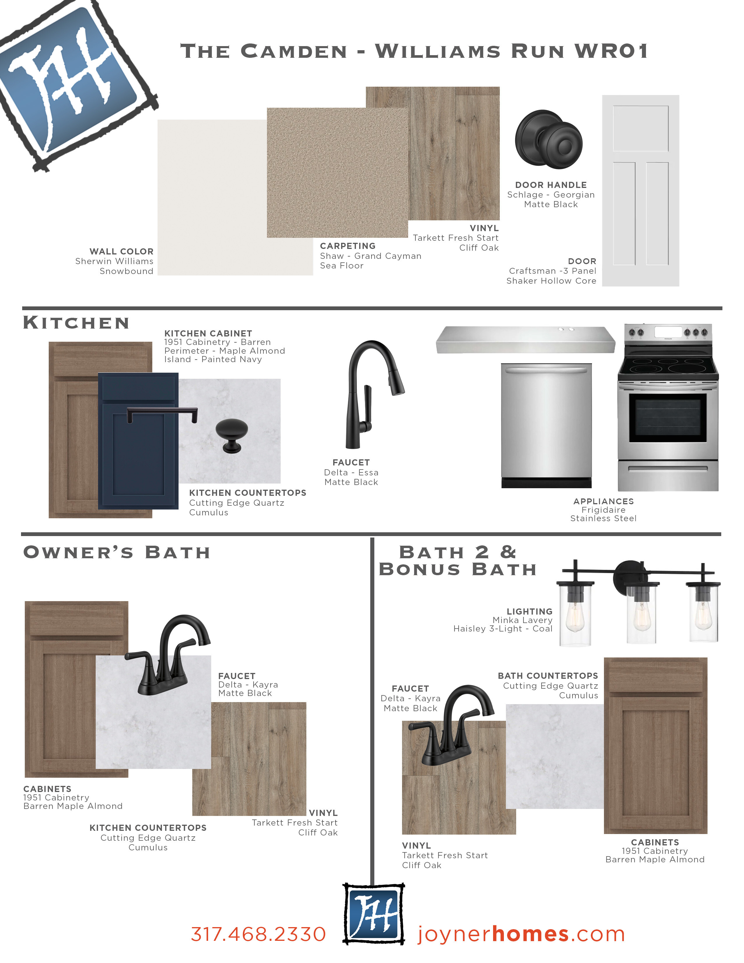 AVAILABLE HOME @ WILLIAMS RUN WR36